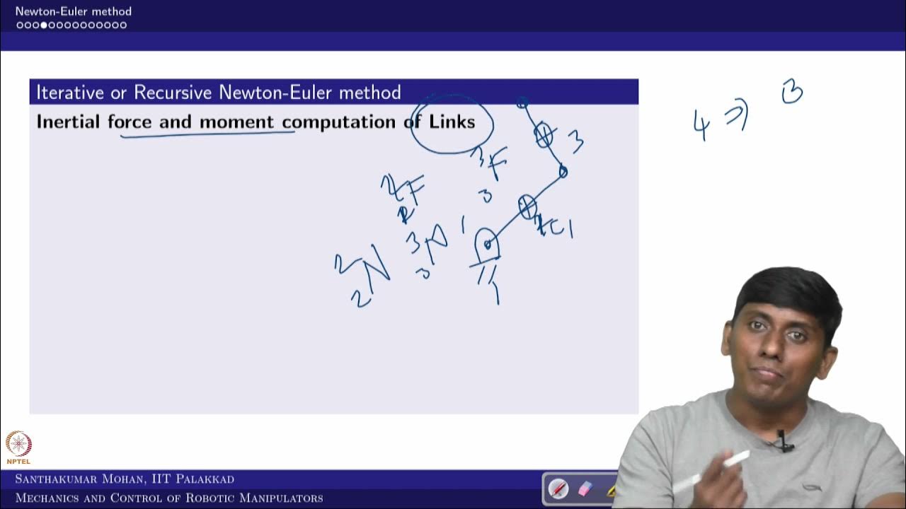 Lecture 24 - Newton-Euler method - YouTube