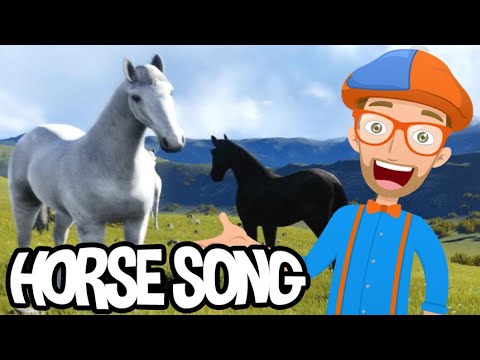 HORSE SONG | Educational Songs For Kids - YouTube
