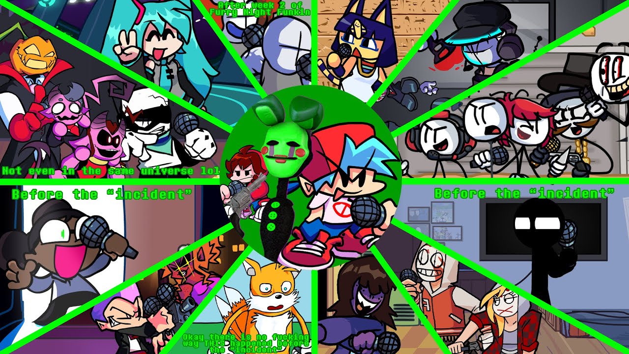 Corby going up against other mods part 16.5 (Friday Night Funkin Mods ...