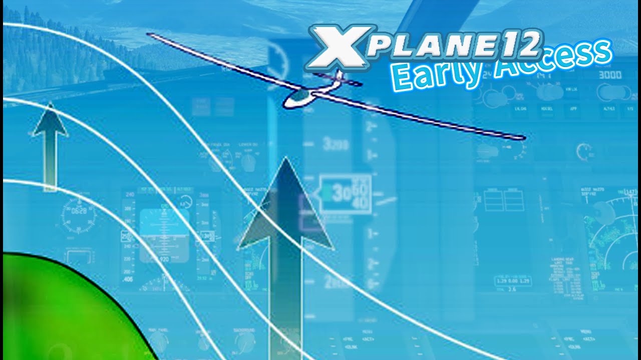 X-Plane 12, Changes in airflow according to terrain shape? - YouTube