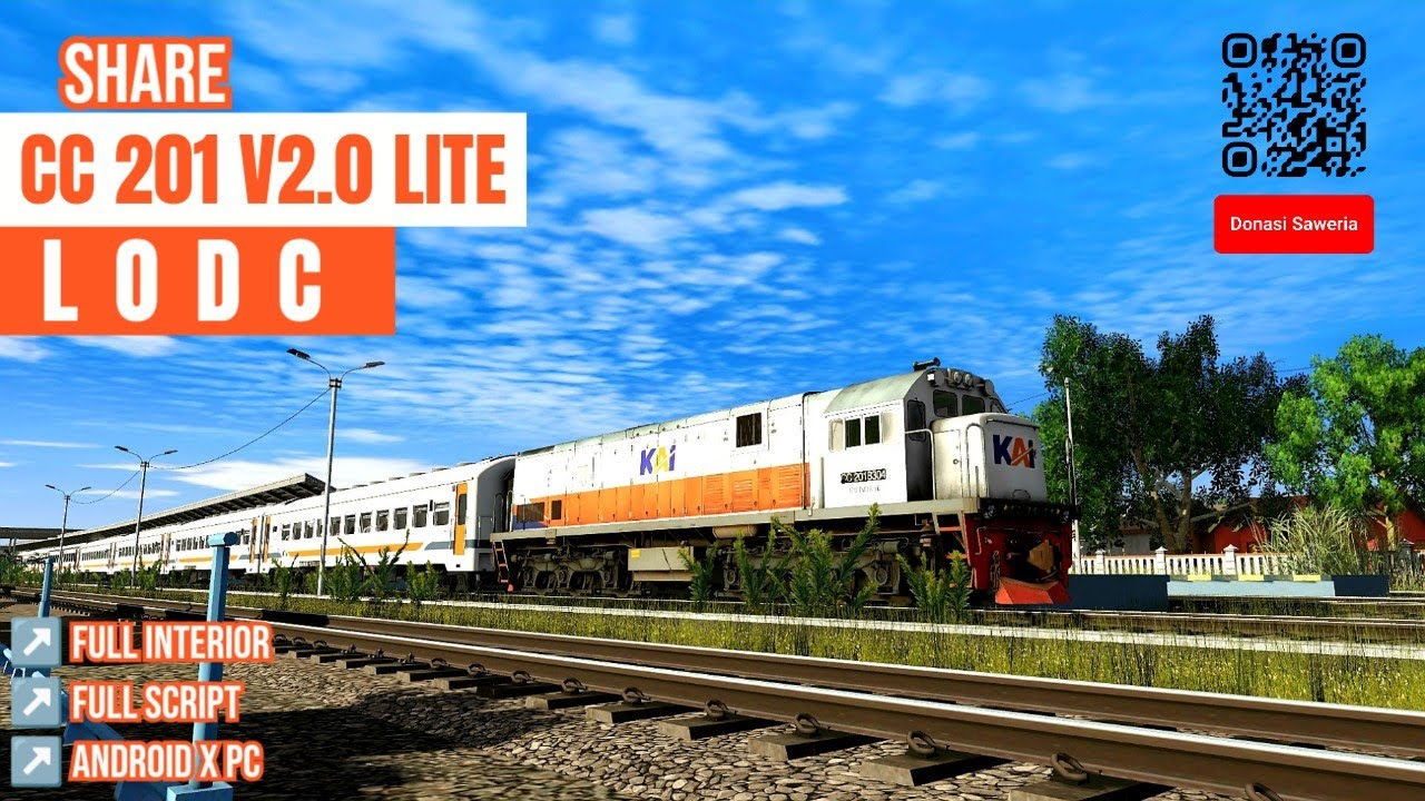 SHARE CC 201 LODC V2.0 || Full Script Full Interior || Balapan di Stasiun Cirebon - YouTube
