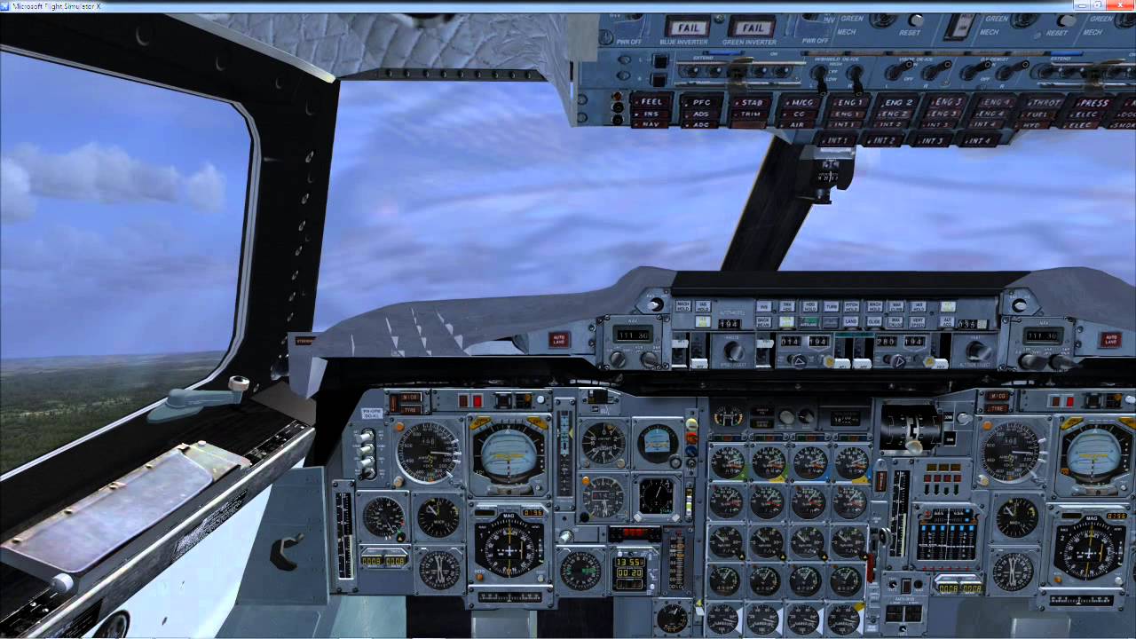 VFR circuits in the Concorde X (FSLabs) - YouTube
