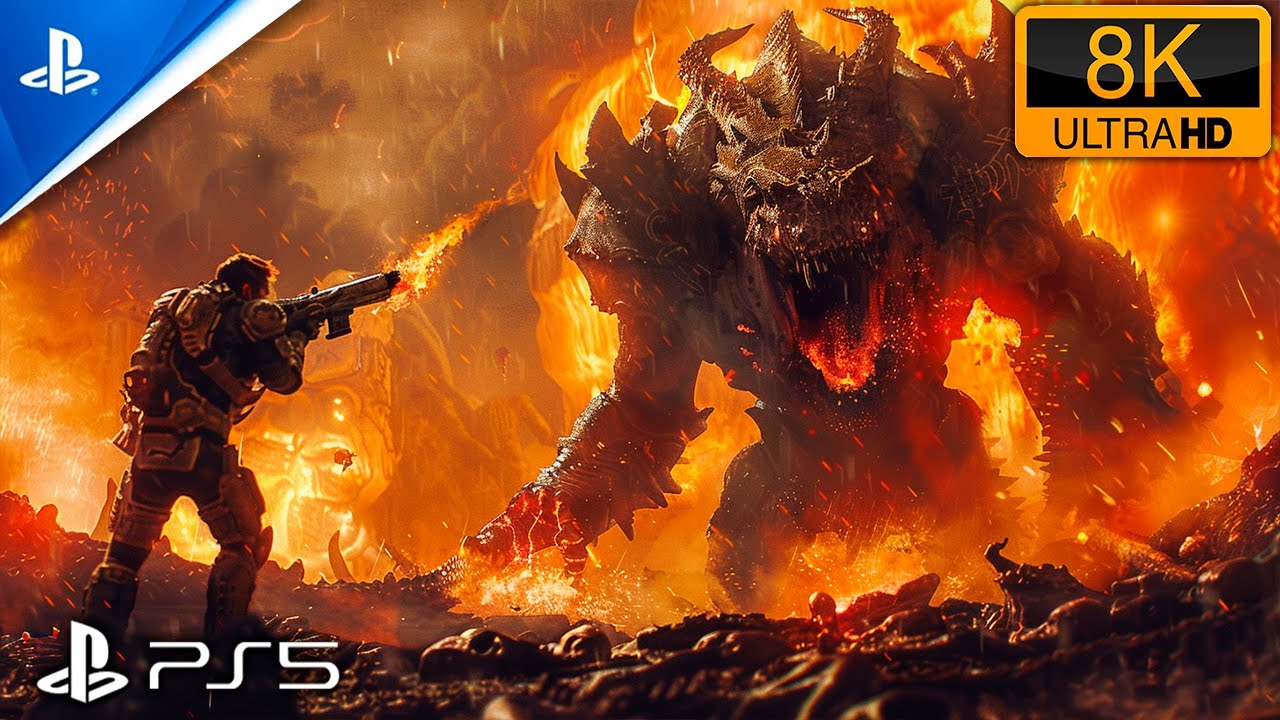 (PS5) DEMONS ABSOLUTE EVIL | SUPER REALISTIC Cinematic GRAPHICS ...
