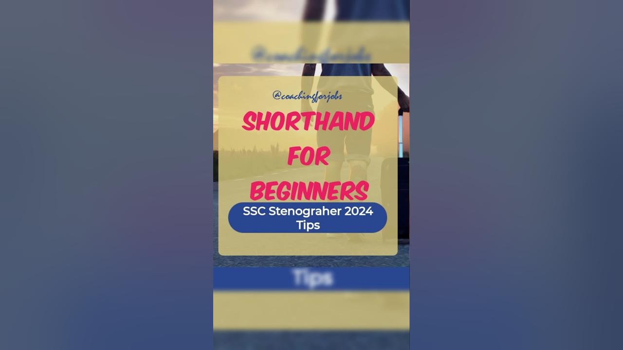 Important Shorthand Tips for beginners || Shorthand for Beginners # ...