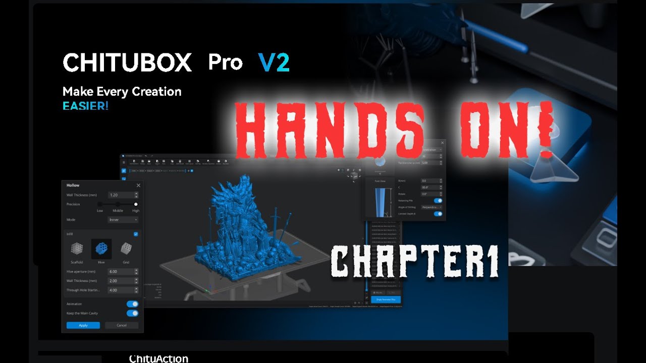 Chitubox Pro V2 - Hands on - Chapter 1 - YouTube