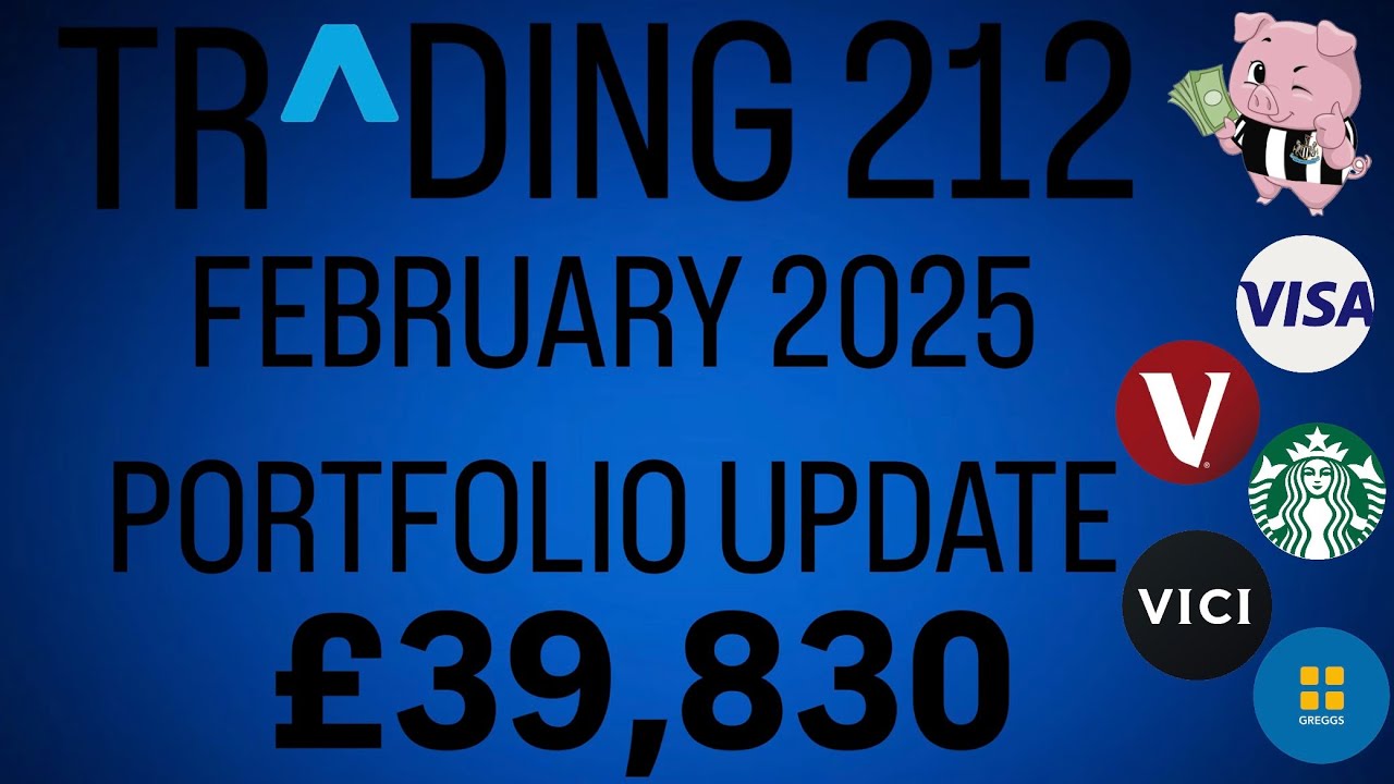 Trading 212 February Portfolio Update | Revealing my £39,000 ...
