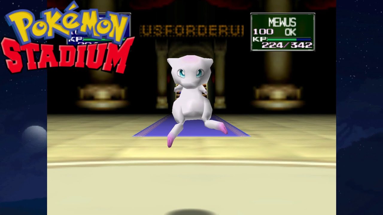Pokemon Stadium Stream - Mew oha übertreib - Part 10 - YouTube