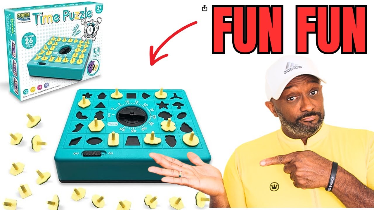 Can You Beat the Clock? Timed Puzzle Pop-Up Game for Kids & Adults ...
