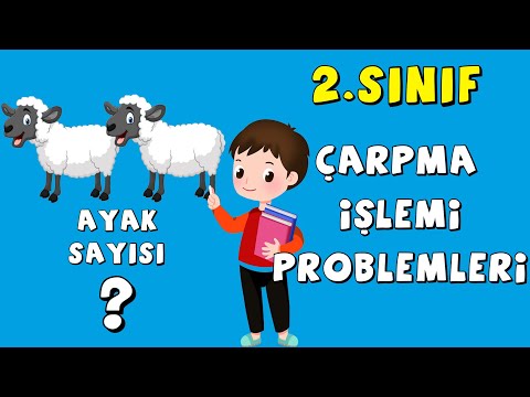 2.Sınıf Matematik Çarpma İşlemi Gerektiren Problemler
