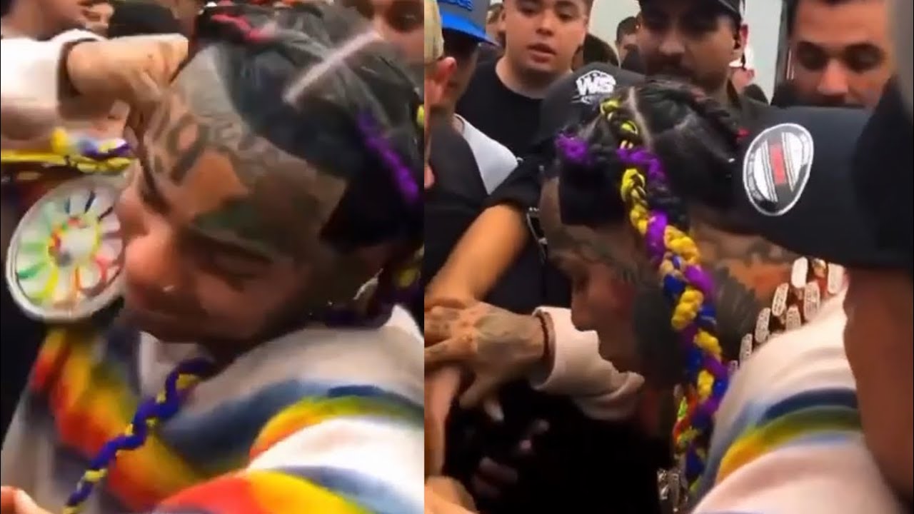 6ix9ine Checks A Fan For Grabbing His Chain || Ep.290 - YouTube