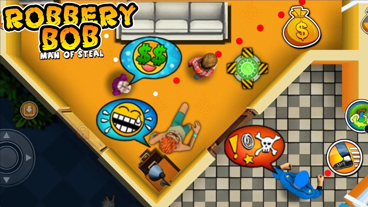Robbery Bob - Super Hag and Long Runner Bob Use 100 Wind Up Toys and ...