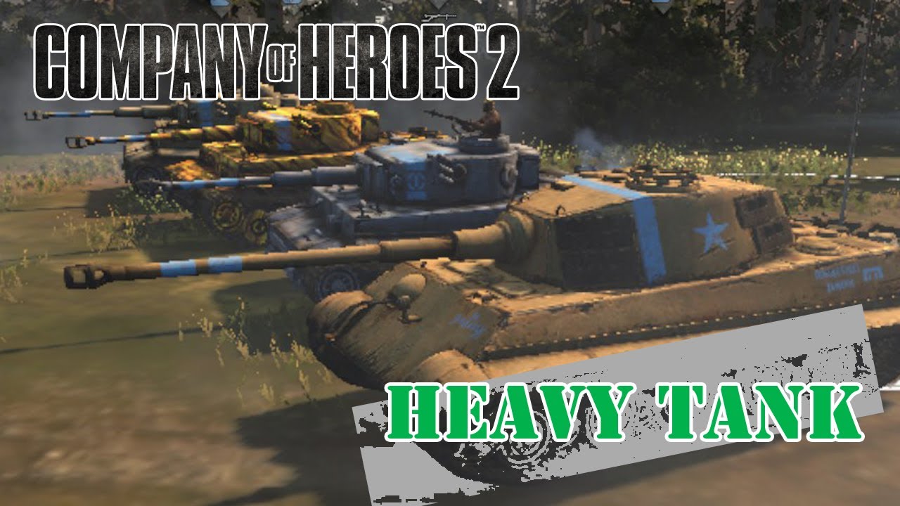 [COH2] ไทย [analyzing] Heavy Tank Tank ของแต่ละชาติ - YouTube