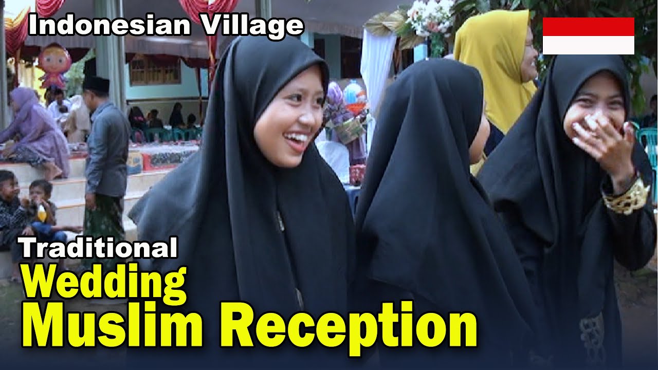 indonesian muslim traditional wedding - YouTube
