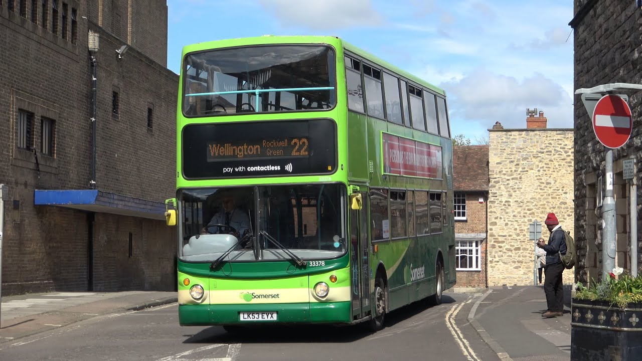 First Buses of Somerset Dennis Trident Alexander ALX400 - 33378 ...