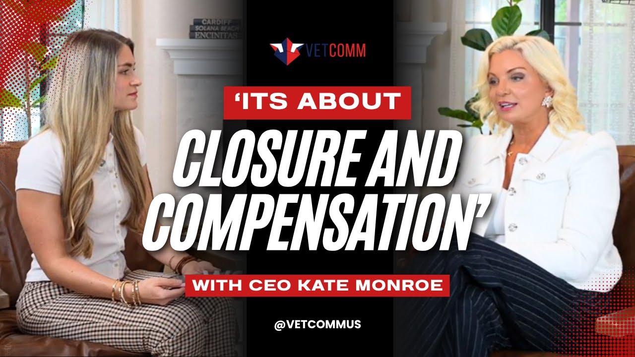 VetComm CEO Kate Monroe Shares Her MST Story + Urges Veterans to Get ...