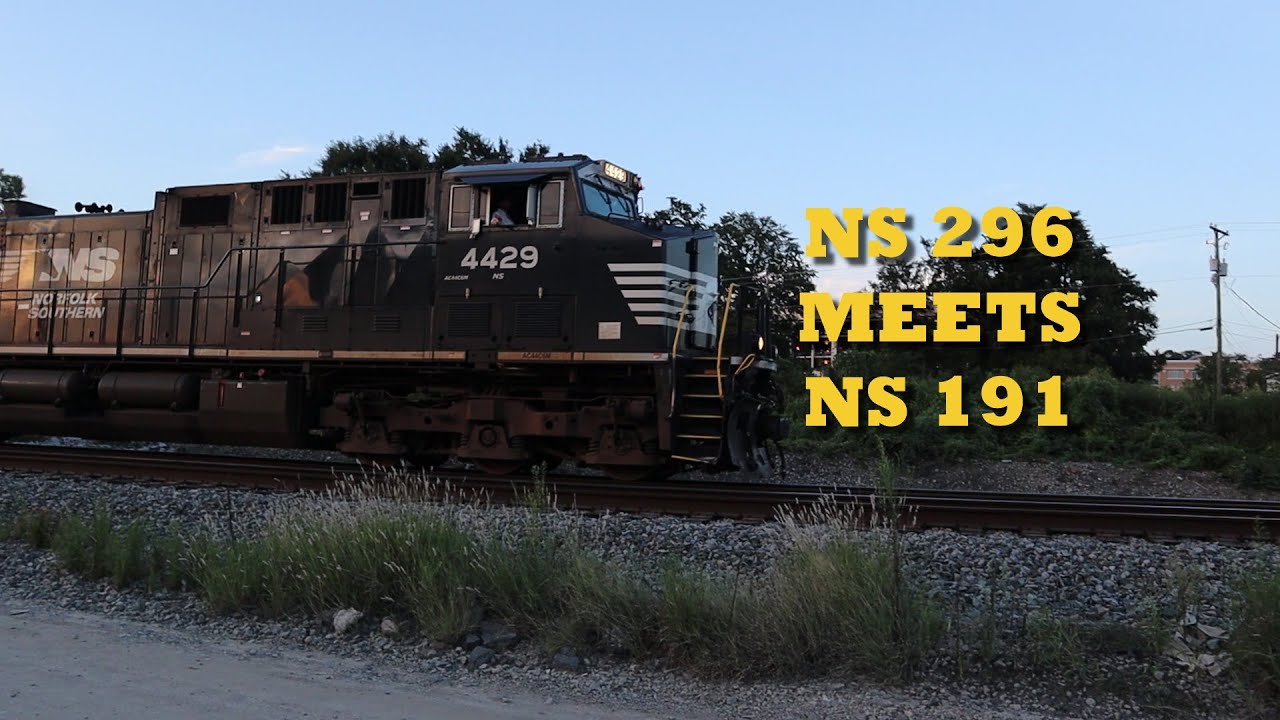 S02E247 NS 296 Meets NS 191 (Norfolk Southern, Union Pacific, Train ...
