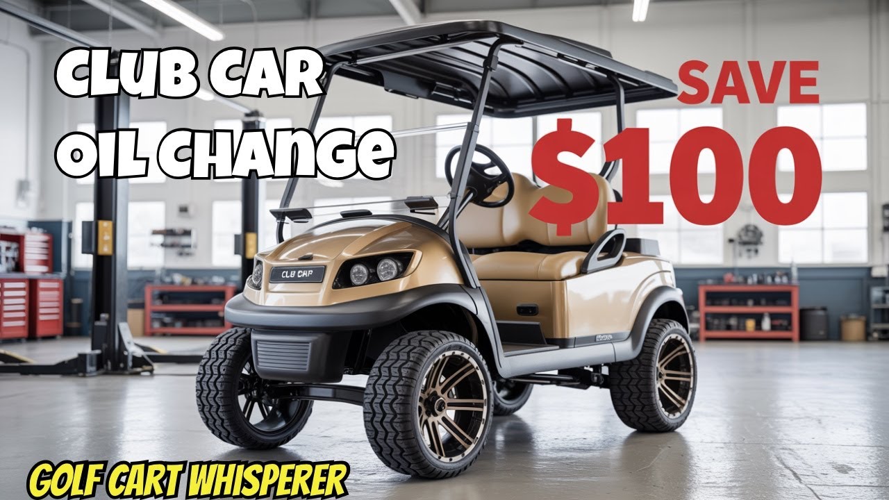 How to Change the Oil in Your Golf Cart (and Why You Should) - YouTube