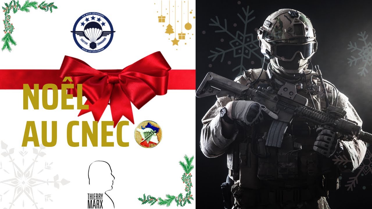 Le Noël du CNEC avec l'association Soutien Commando et Thierry MARX ...