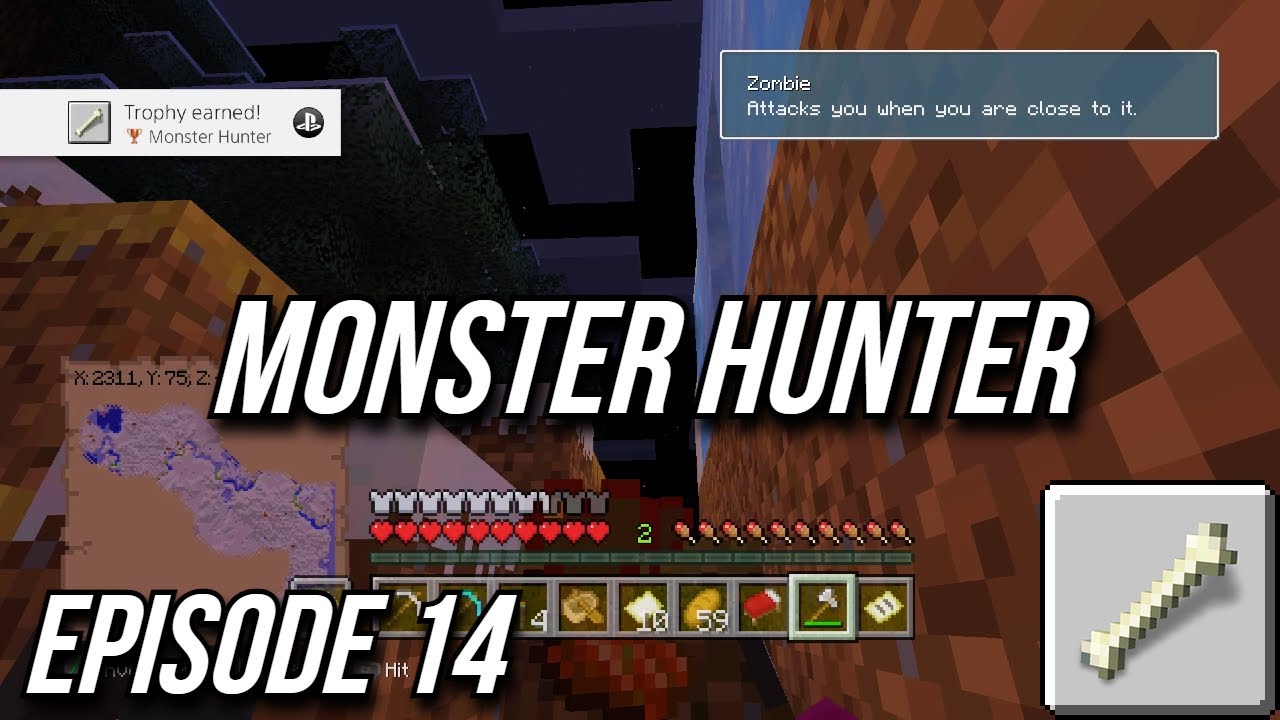 Minecraft - Monster Hunter - Achievement/Trophy Guide! - Episode 14 ...