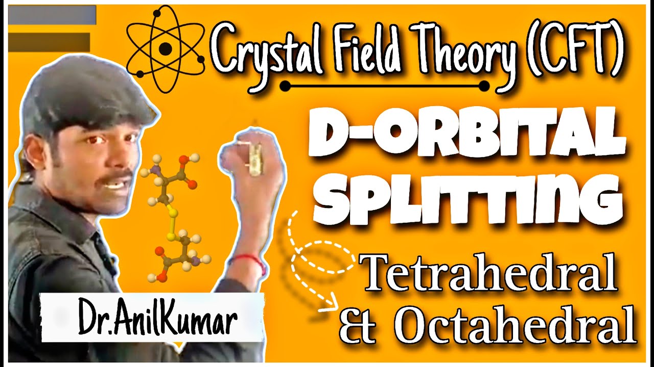Crystal Field Theory- d orbital splitting in tetra and octa hederal ...