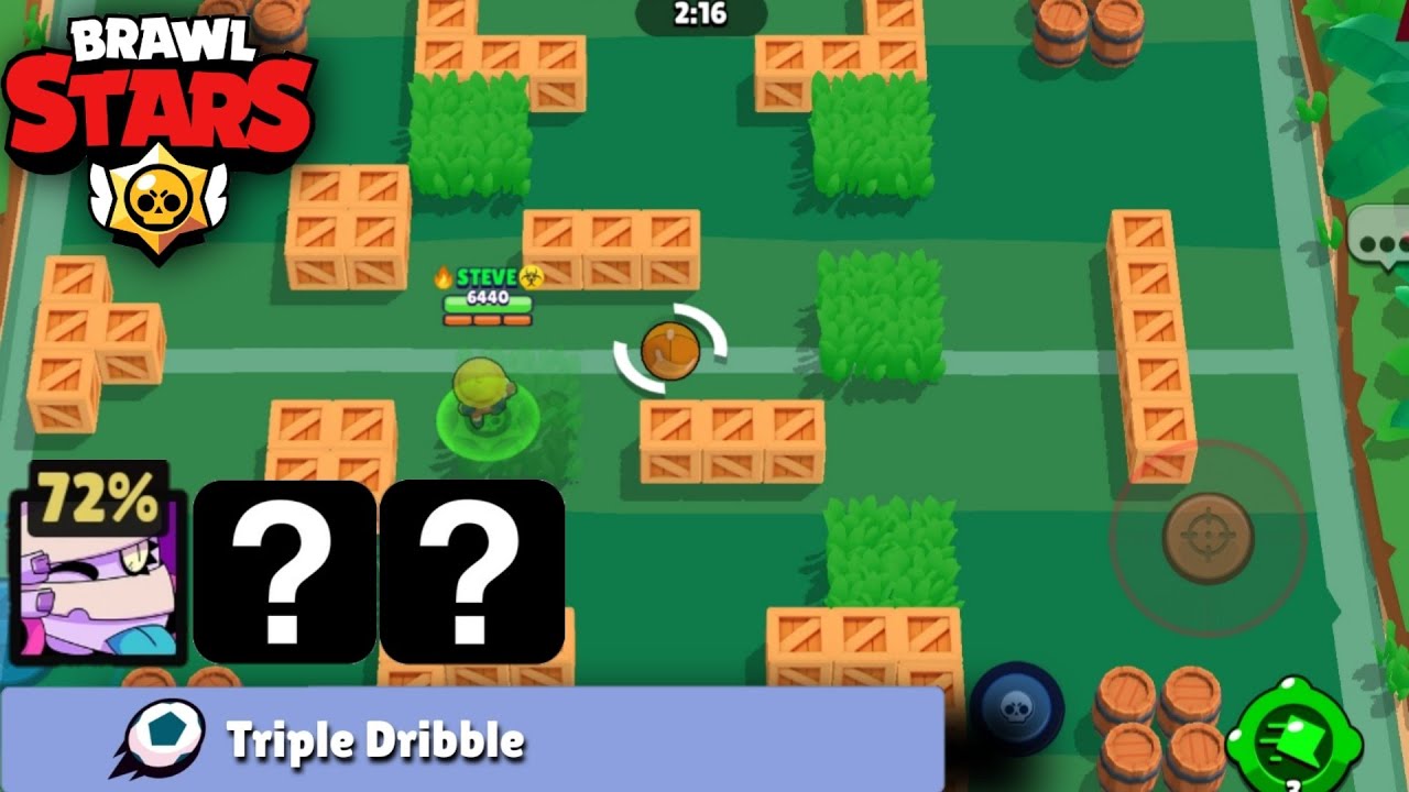 Best Brawlers to play in triple dribble brawl ball map - YouTube
