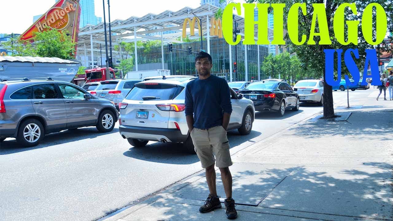 Driving into Downtown Chicago - Morning Drive - Chicago USA Vlog - YouTube