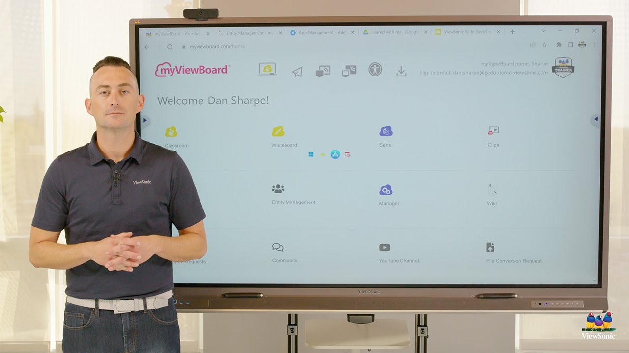 myViewBoard Installation - YouTube