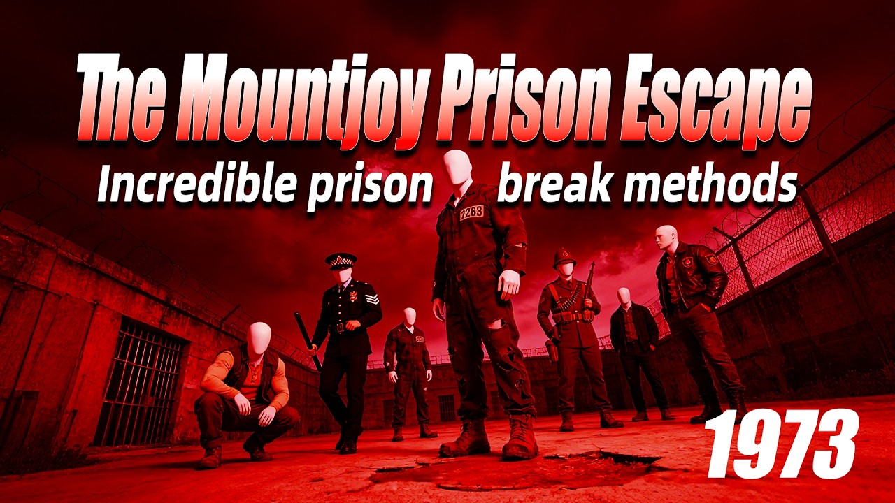 The Mountjoy Prison Escape(1973) : Incredible prison break methods ...