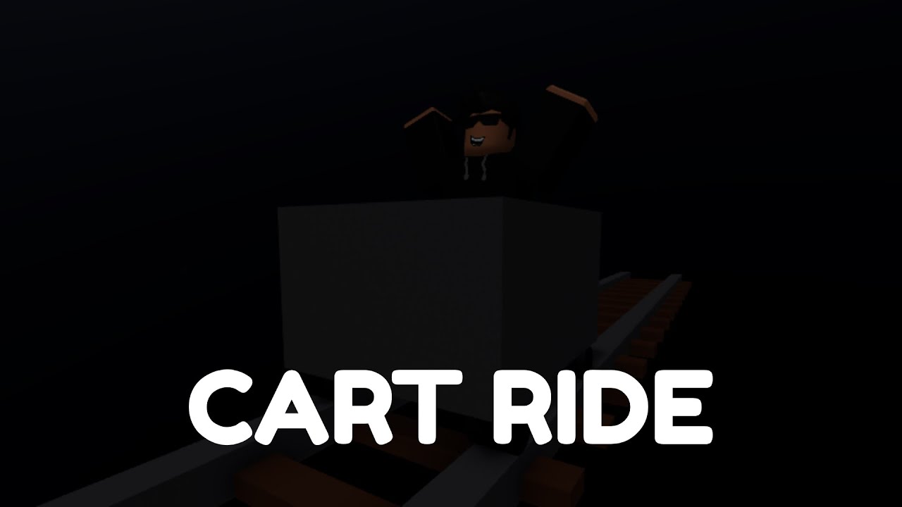 Trying to beat Cart ride around nothing | Roblox - YouTube