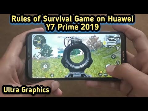 Rules of Survival Gameplay on Huawei Y7 Prime 2019