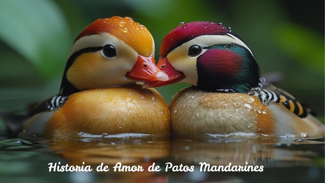 Patos Mandarines - Leyenda de Amor y Fidelidad - Simbolo de Buenas ...