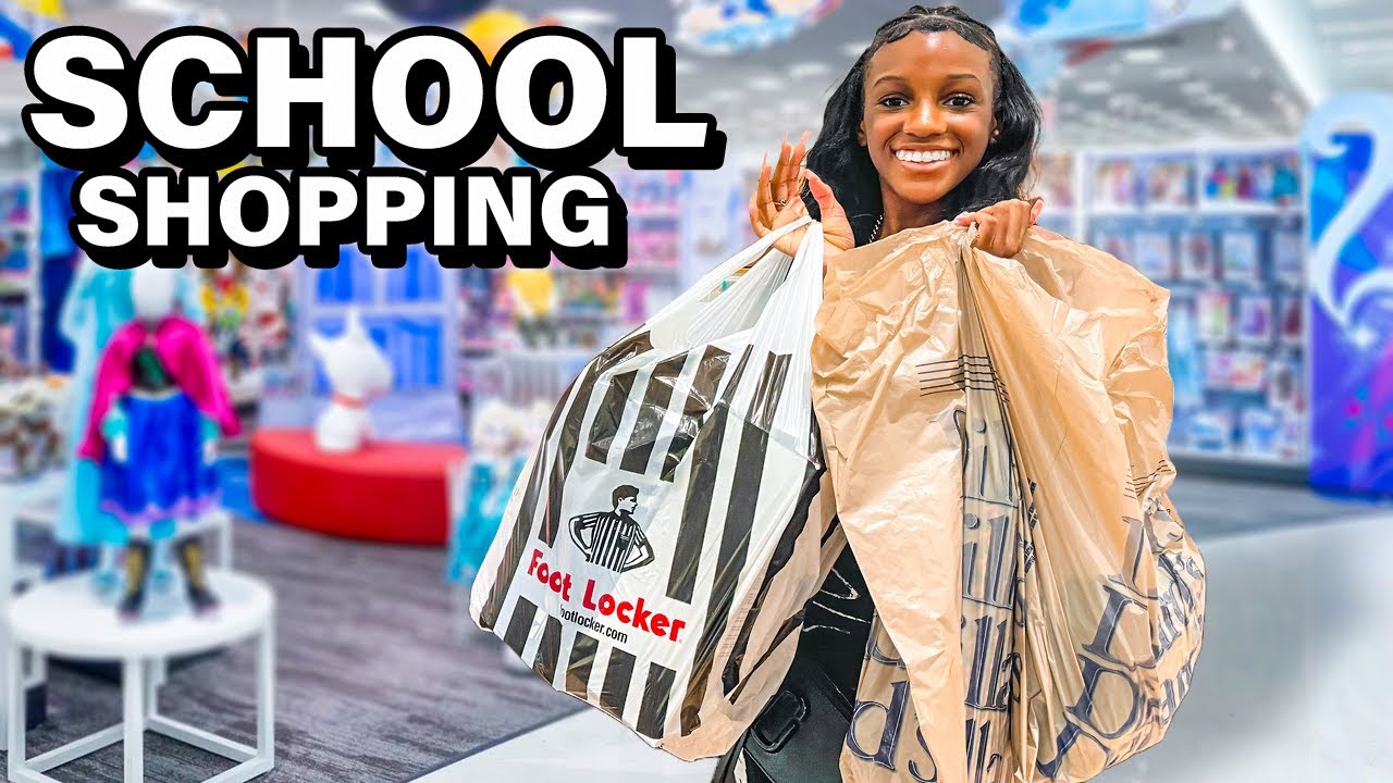 Back to School Shopping For My Junior Year Of High School - YouTube