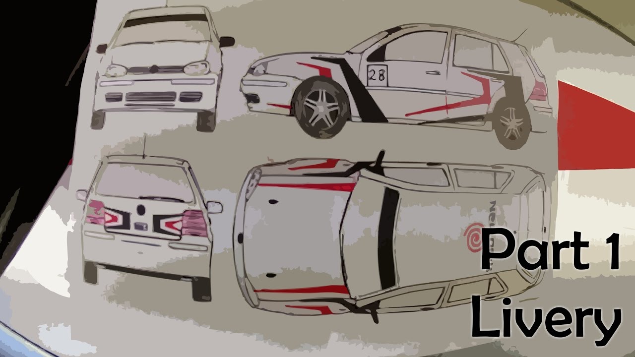 Golf Mk4 build - Part 1 - Livery - YouTube