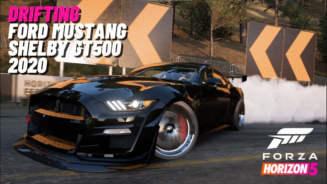 Drifting Ford Mustang Shelby GT500 - Forza Horizon 5 - YouTube