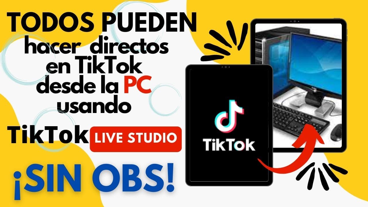 Como Hacer Directos en Tik Tok Desde La Computadora 2022 - YouTube