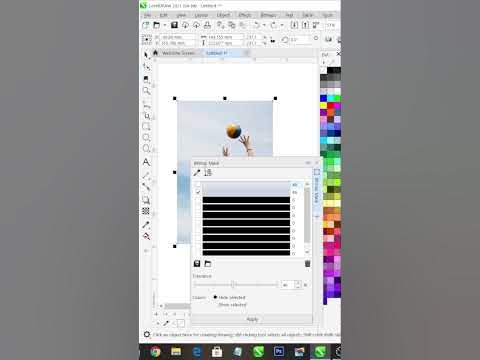 Remove background in Coreldraw | #shortsCoreldraw background remove on ONE CLICK #viral - YouTube