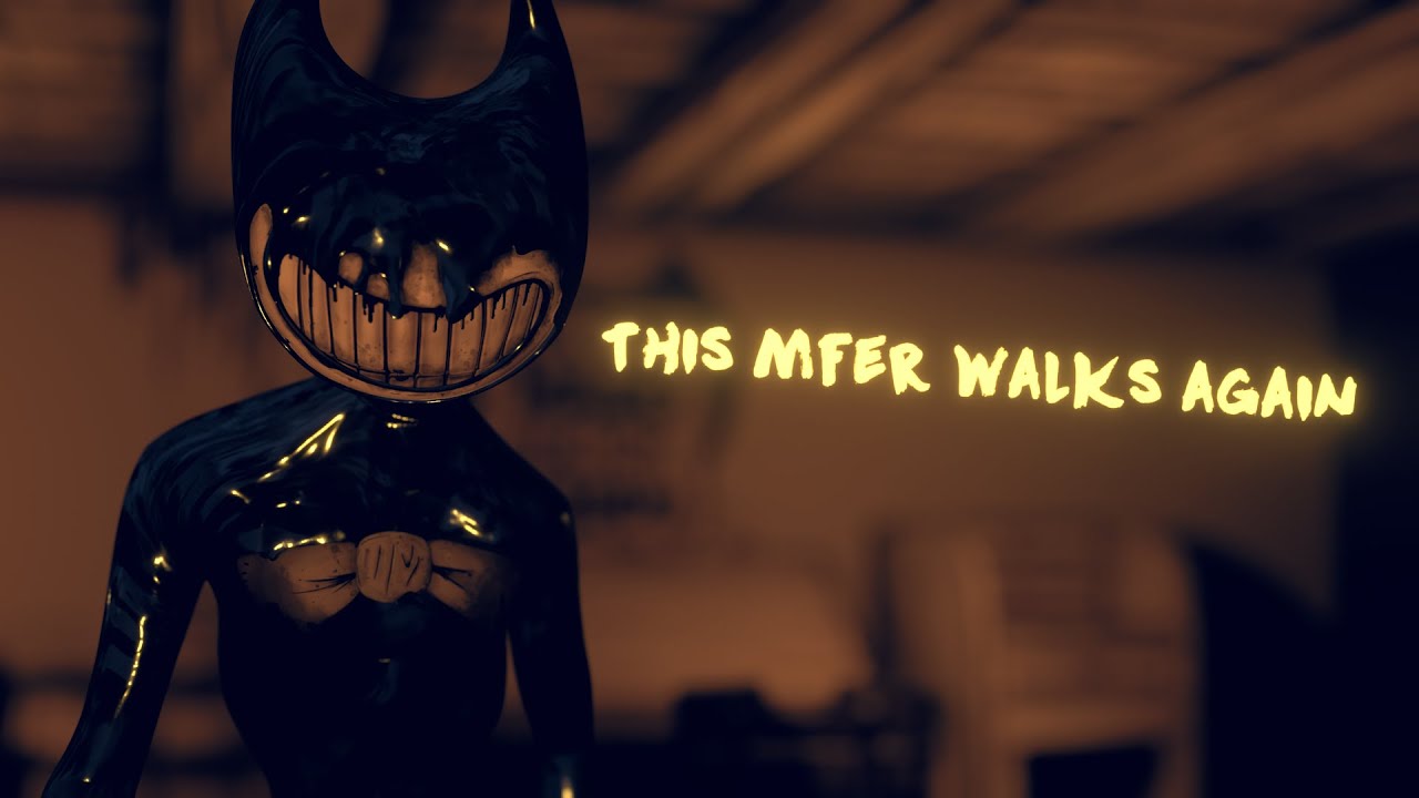 [Blender/BatDR] Another Beta Ink Demon Walk Cycle - YouTube