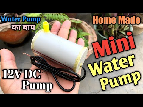 How To Make Mini 12V DC Water Pump at Home / DIY Mini Water Pump ...