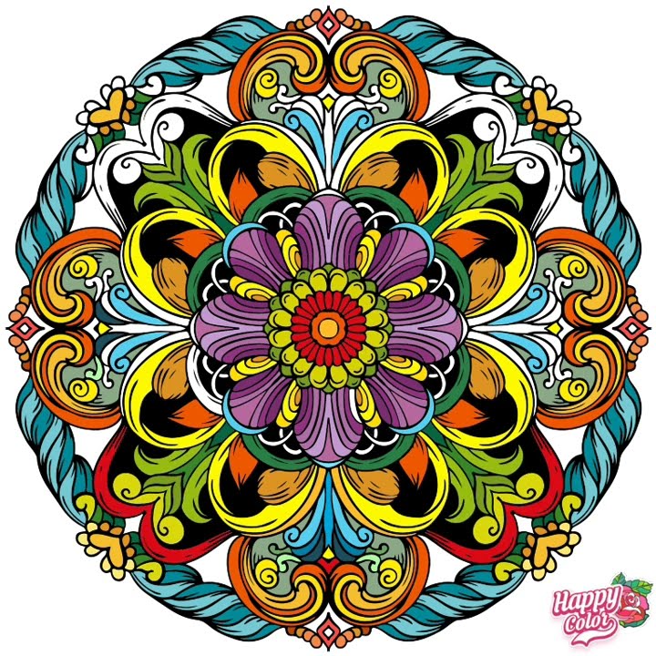 The Circus 🎪 Mandala - YouTube