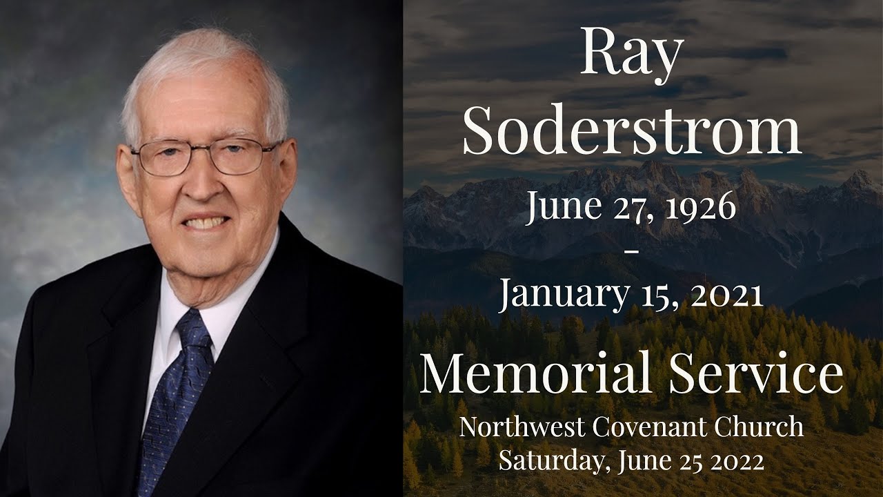 Ray Soderstrom Memorial Service - YouTube