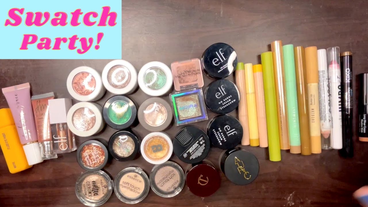 Single Stick, Potted, and Liquid Shadow Collection & Swatches - YouTube
