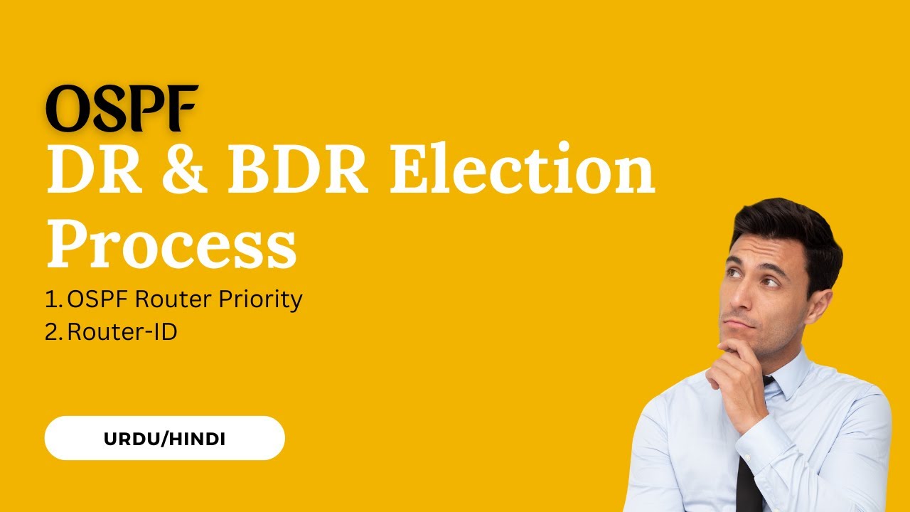 OSPF DR & BDR Election Process | Explained | Urdu/Hindi - YouTube