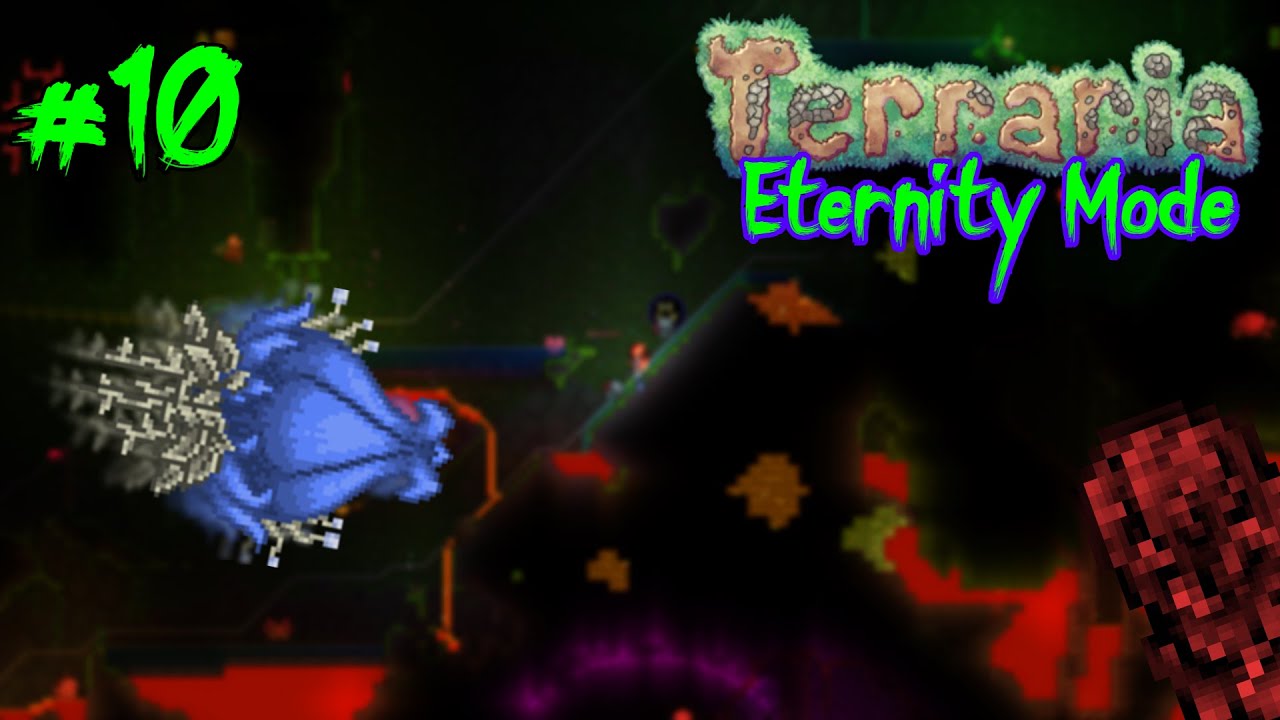 Terraria But I Accidentally Kill Plantera! Terraria Eternity Mode #10 ...