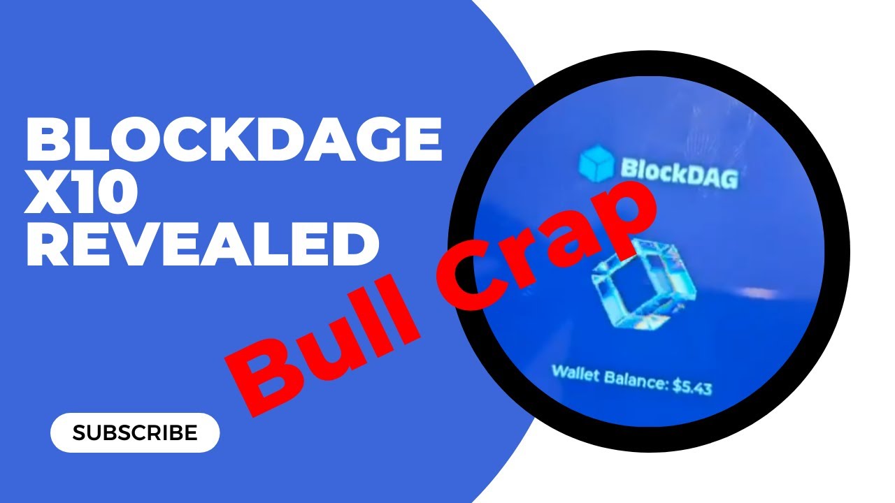 Blockdag x10 miner "Revealed" - YouTube