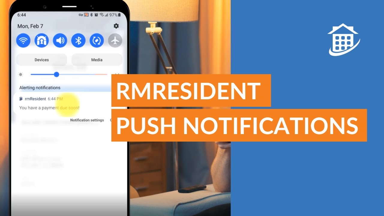 rmResident Push Notifications - YouTube