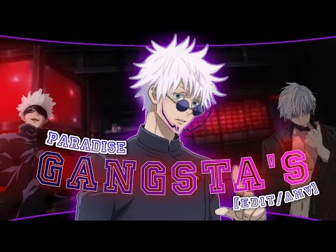 "Gojo Vs Toji" 🥶 Gangsta's Paradise [Edit/AMV]? Gojo's Dead 4k!!! - YouTube