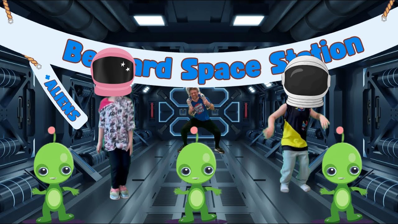 Outer Space Dance Party | Educational Brain Break Exercise for Kids! 🌔🚀 ...