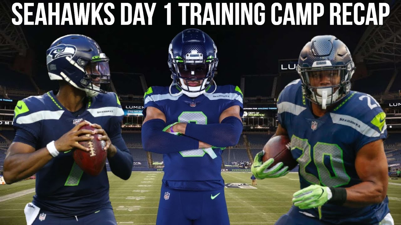 Seattle Seahawks Training Camp is underway...what went down on day one ...