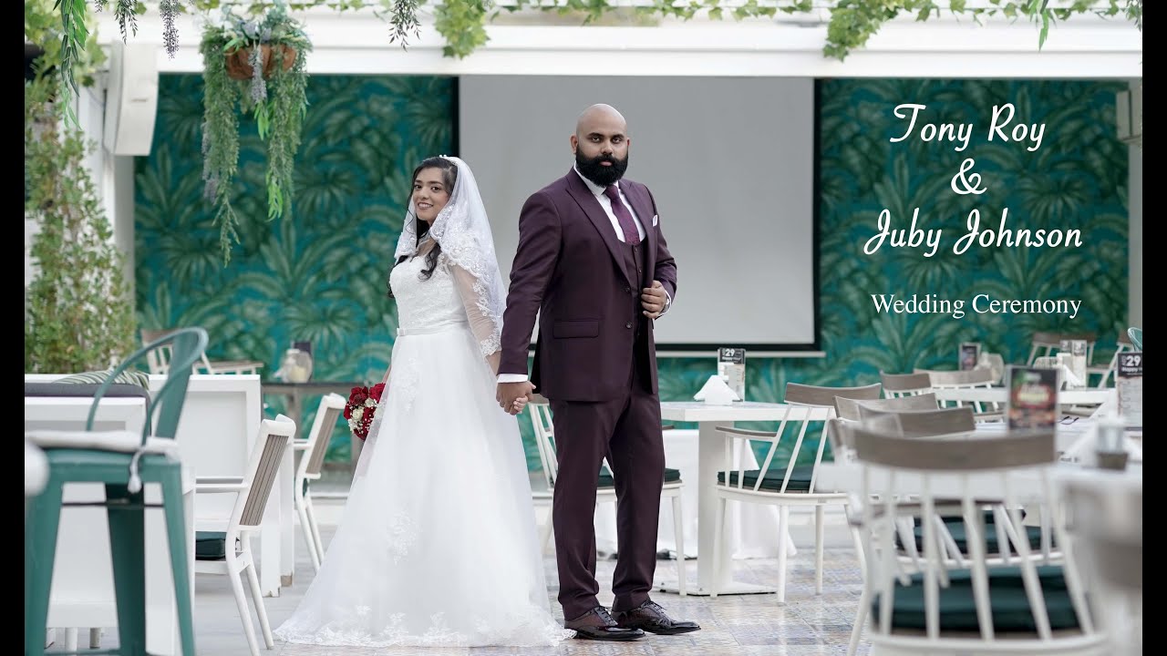 Tony Roy & Juby Johnson Wedding Ceremony - YouTube