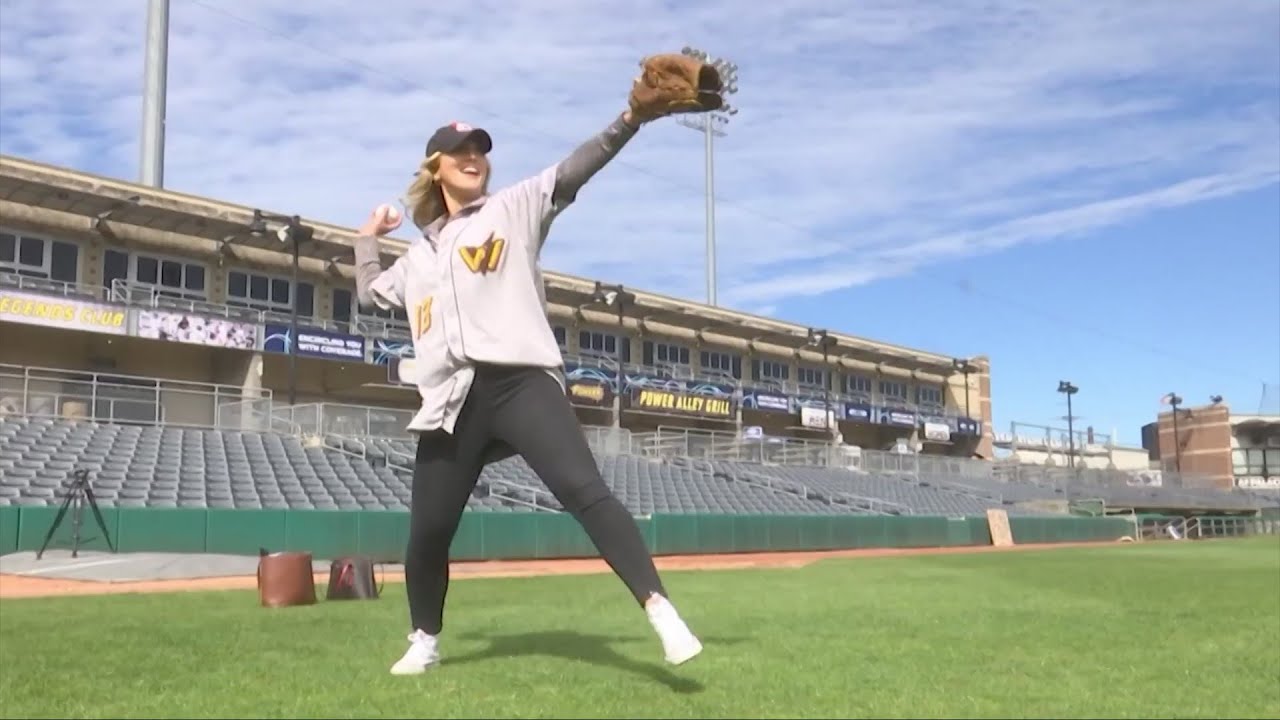 13 News This Morning team takes on WV Power baseball - YouTube